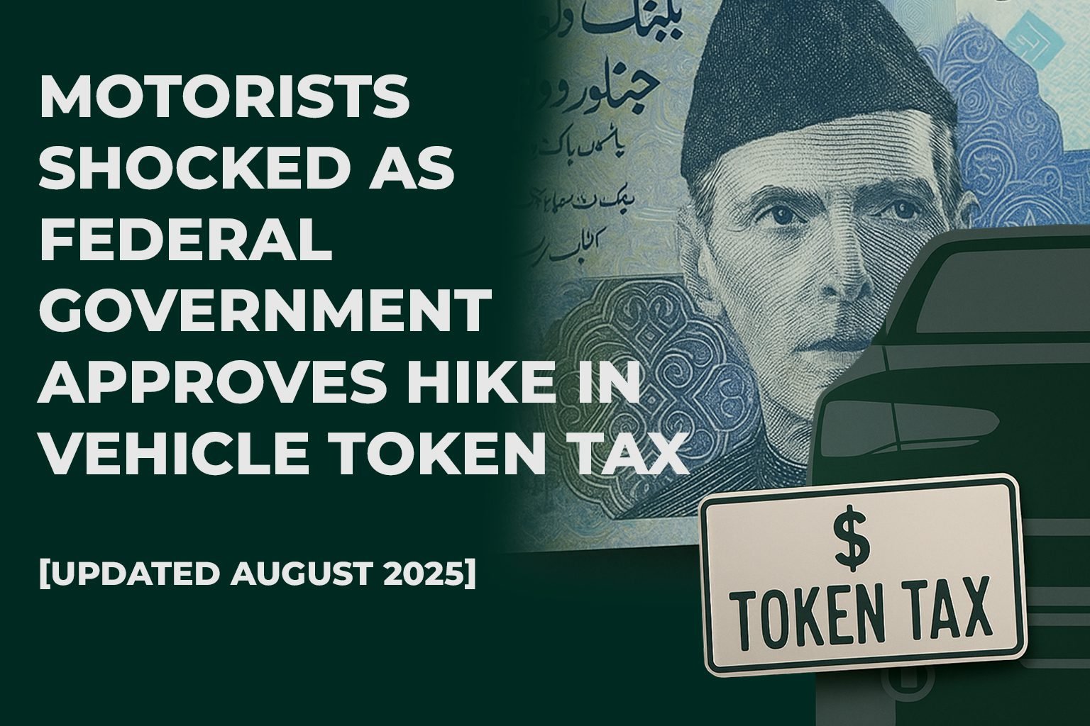 Federal Government Hikes Vehicle Token Tax – Online Check ...